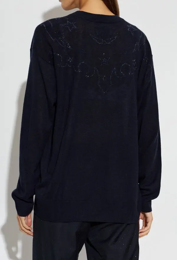 Zadig&Voltaire Cashmere V-neck Knitwear
