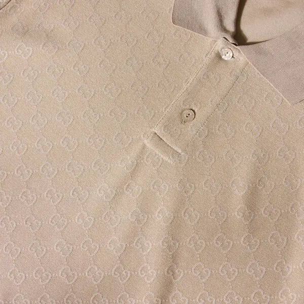 Gucci Khaki Short-sleeve Polo