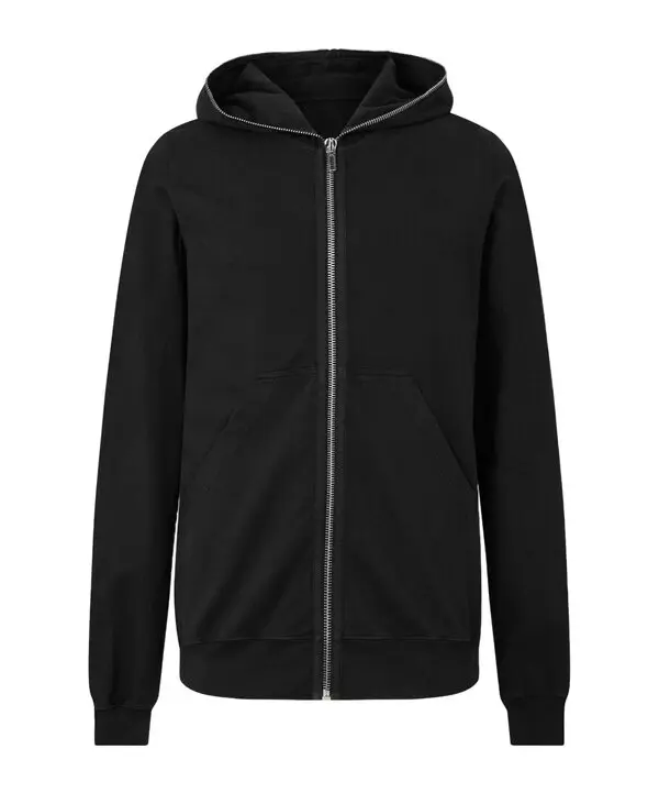 Rick Owens Zip-up Hoodie, Minimalist Fit