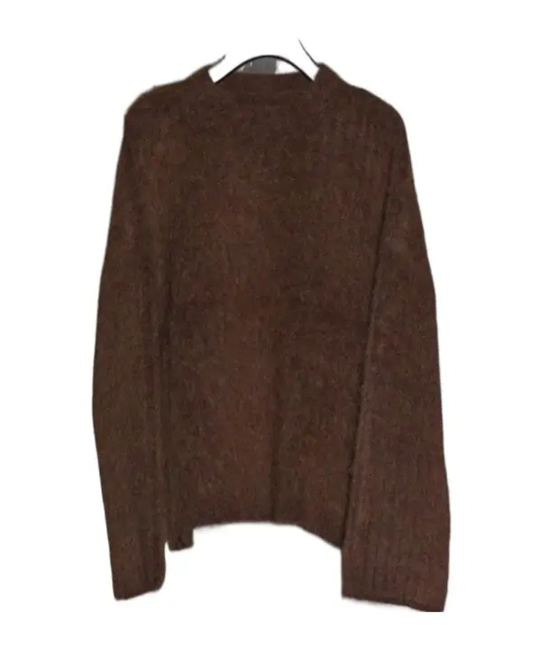 UMA WANG Vertical Ribbed Knit Pullover