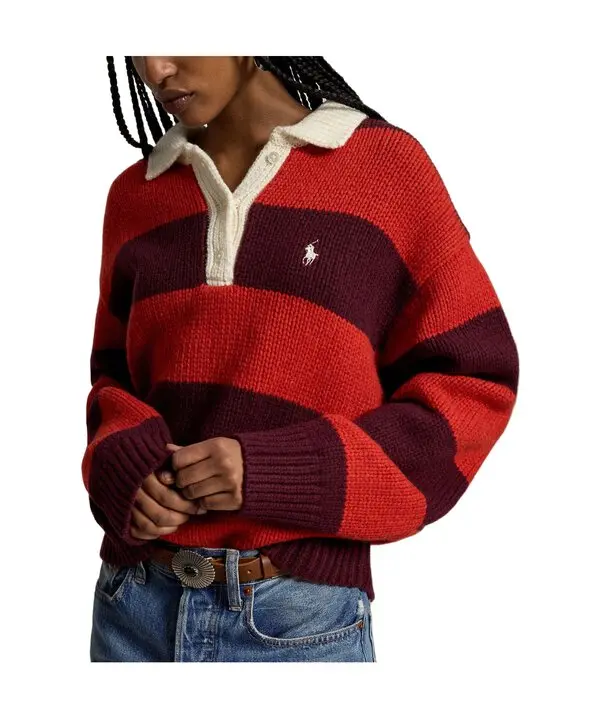 Polo Ralph Lauren Classic Long-sleeve Knit Rugby Polo
