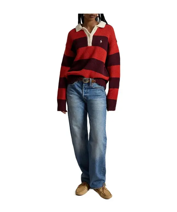 Polo Ralph Lauren Classic Long-sleeve Knit Rugby Polo