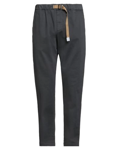 WHITE SAND Pants Lead Size Cotton, Elastane - Grey