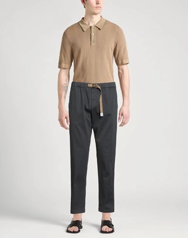 WHITE SAND Pants Lead Size Cotton, Elastane - Grey