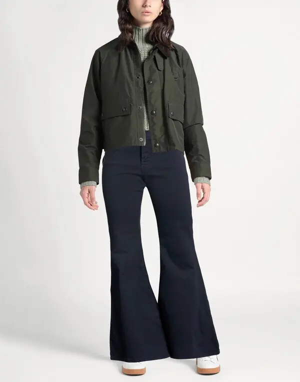 COMPAGNIA ITALIANA Cotton Elastane Flared Jeans - Blue