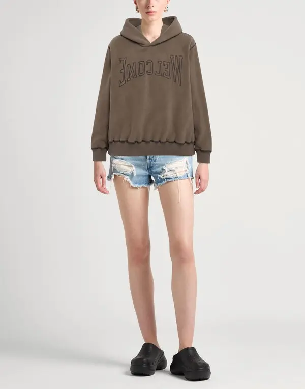 MAISON MARGIELA Polyester Polar Fleece Hooded Sweatshirt