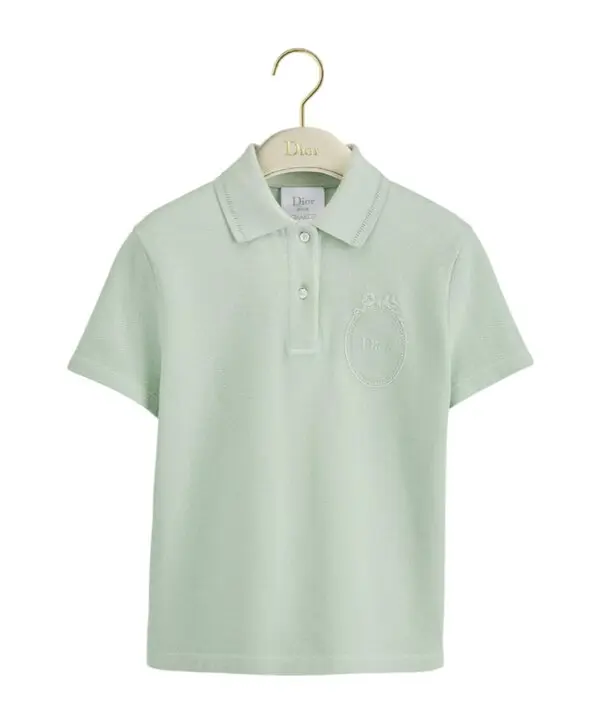 Dior Médaillon Embroidered Polo Shirt