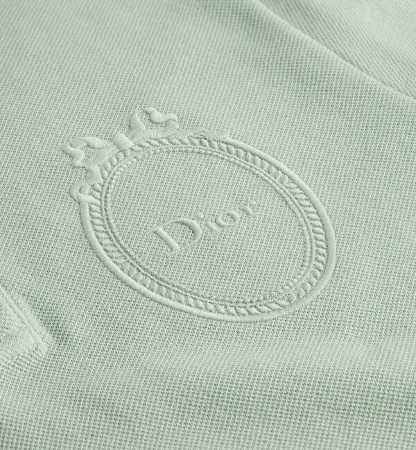 Dior Médaillon Embroidered Polo Shirt