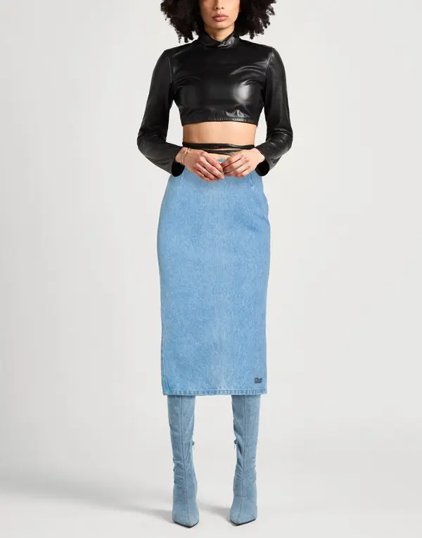 Marni Cotton Denim Pencil Skirt
