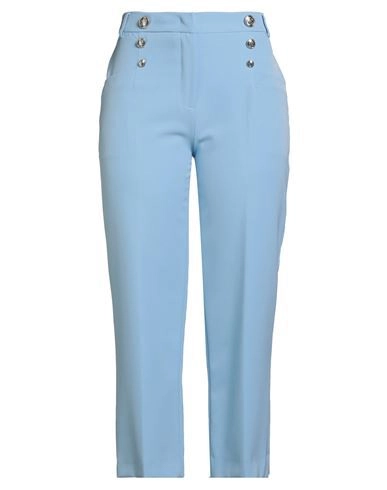 Liu Jo Polyester Elastane Straight Leg Trousers - Blue