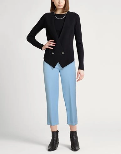 Liu Jo Polyester Elastane Straight Leg Trousers - Blue