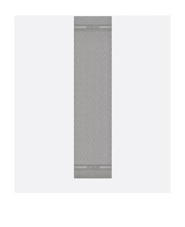 Dior Oblique Stole - Grey