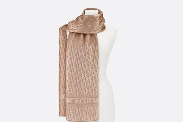 Dior Oblique Stole - Rosy