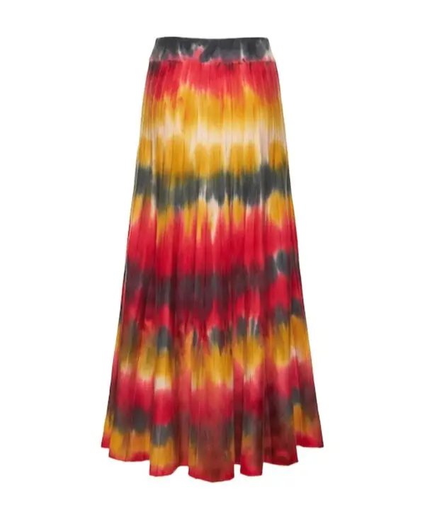 Gabriela Hearst Elastic Waist Skirt - Red