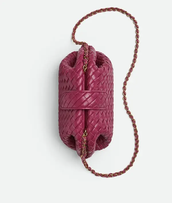 Bottega Veneta Lauren 1980 Mini Clutch Bag - Cinnabar