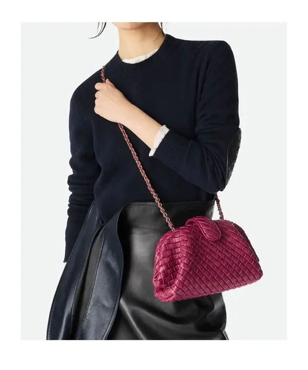 Bottega Veneta Lauren 1980 Mini Clutch Bag - Cinnabar