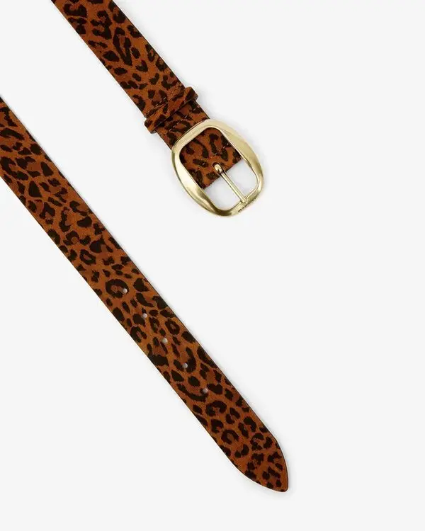 Isabel Marant Étoile Printed Buckled Belt