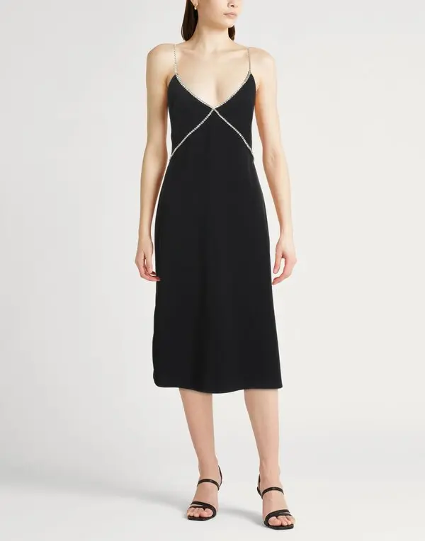 Liu Jo Midi Dress Size Polyester, Elastane