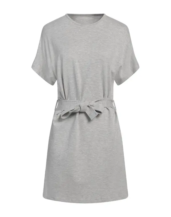 Majestic Filatures Viscose Blend Mini T-shirt Dress