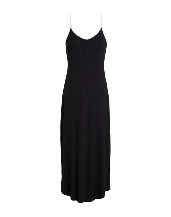 Majestic Filatures Viscose And Elastane Midi Dress