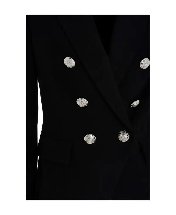 Veronica Beard Double-breasted Military Style Suit Jacket
