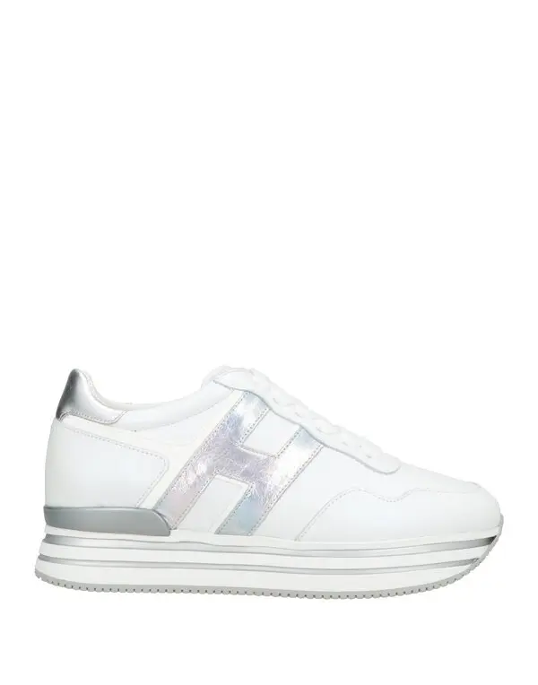 Hogan Leather Flatform Sneakers