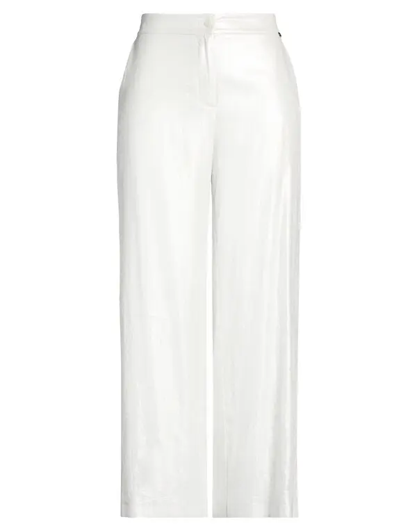 Liu Jo Linen And Viscose Wide-leg Trousers
