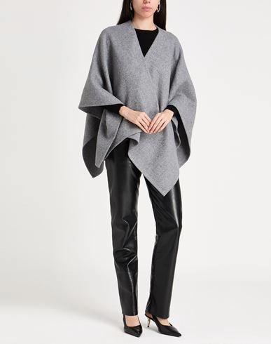 Max Mara Alpaca Wool Blend Wrap Cape