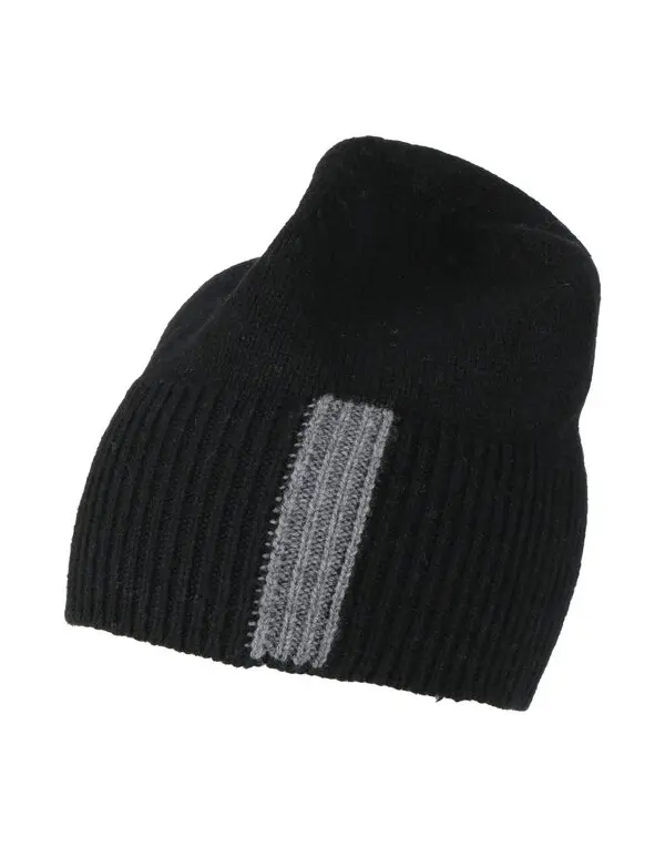 Alpha Studio Wool Beanie - Black