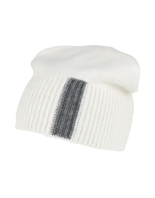 Alpha Studio Wool Beanie - White