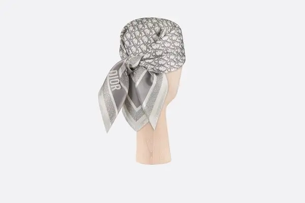 Dior Oblique Diortwin 70 Square Scarf