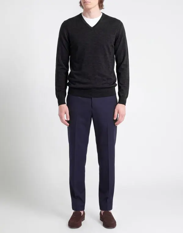Fedeli Virgin Wool V-neck Sweater