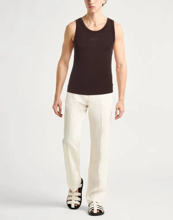 Fendi Tank Top Dark Size Polyamide, Elastane