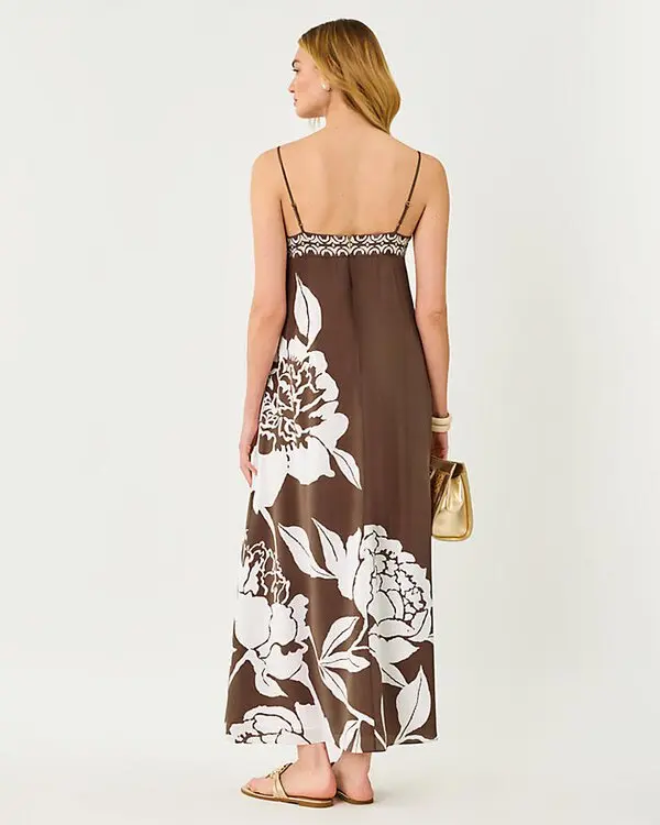 Lilly Pulitzer® Silk Maxi Slip Dress