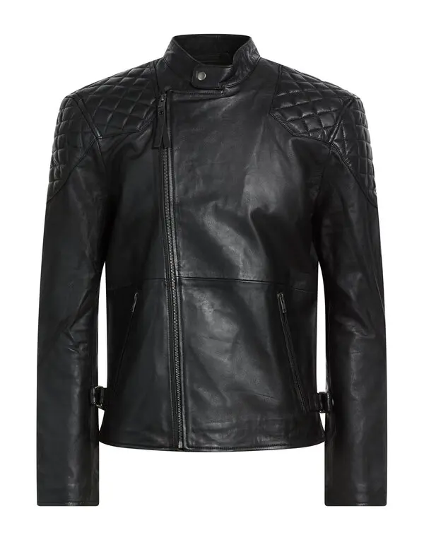 Bolongaro Trevor Leather Biker Jacket