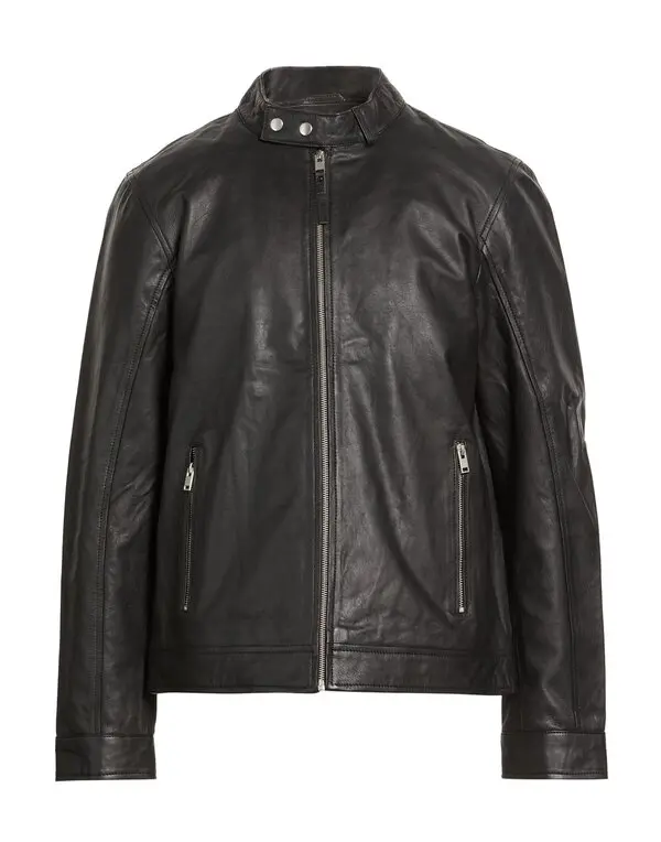 Bolongaro Trevor Leather Biker Jacket