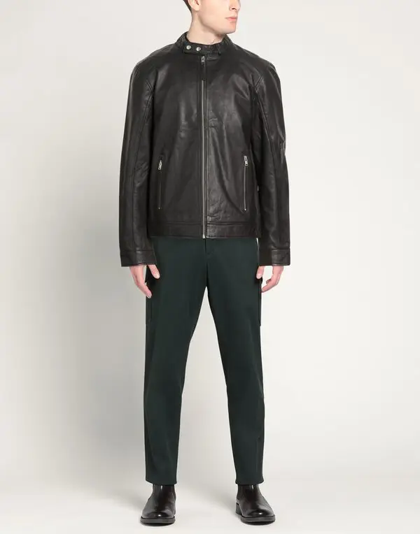 Bolongaro Trevor Leather Biker Jacket