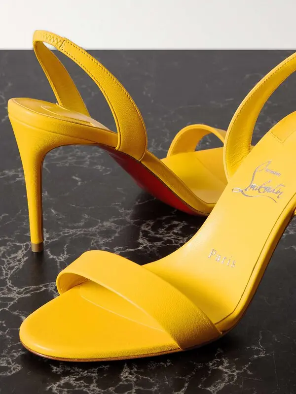 CHRISTIAN LOUBOUTIN Round-headed High-heeled Sandals