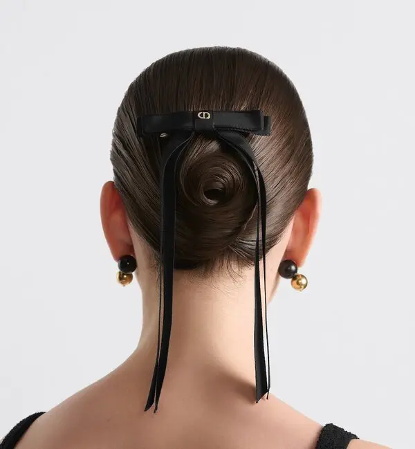Dior Twist Bow Barrette