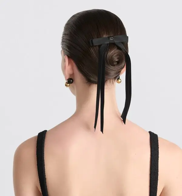 Dior Twist Bow Barrette