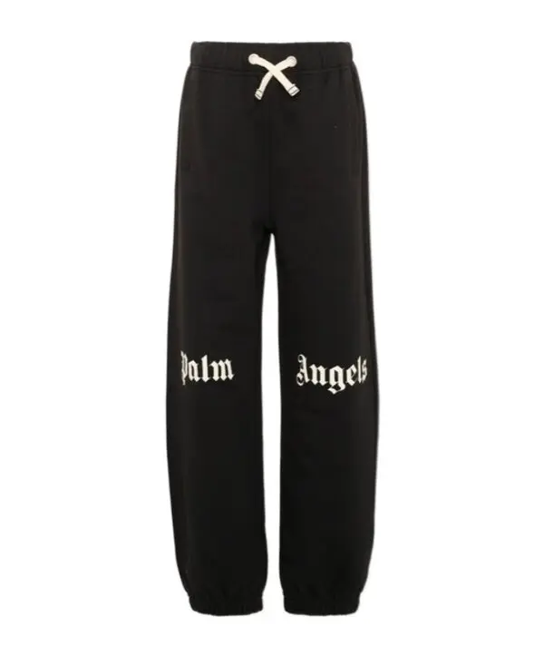 Palm Angels Logo-print Track Pants - Black