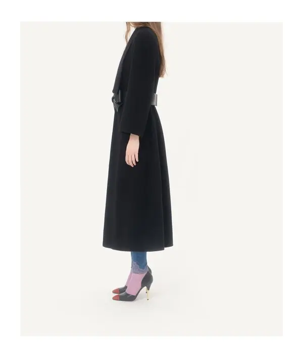Valentino Garavani Long-sleeved Belted Coat