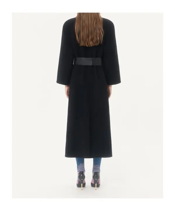 Valentino Garavani Long-sleeved Belted Coat