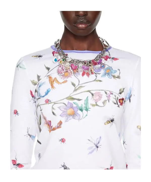 CHOPOVA LOWENA Fly My Love Carabiner Necklace