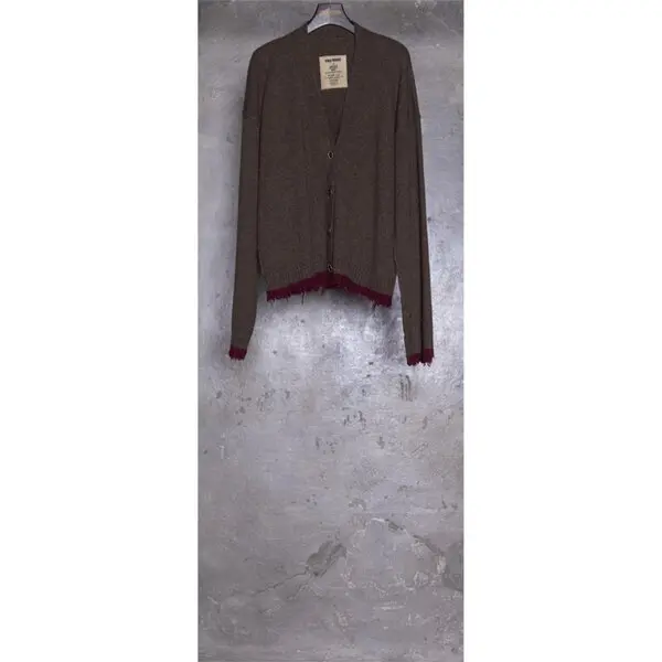 UMA WANG V-neck Knit Cardigan