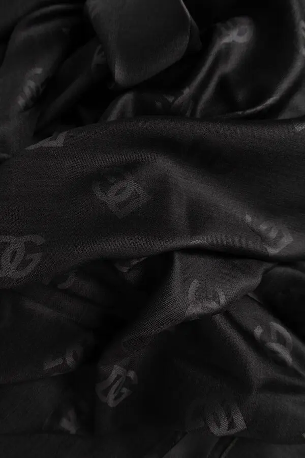 Dolce & Gabbana Dolce Gabbana Monogram Jacquard Scarf