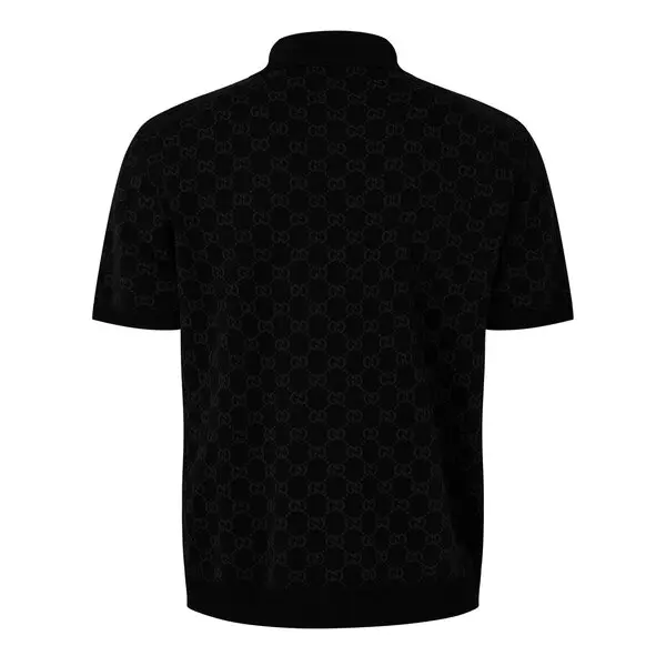 Gucci Minimal Jacquard Short-sleeve Polo
