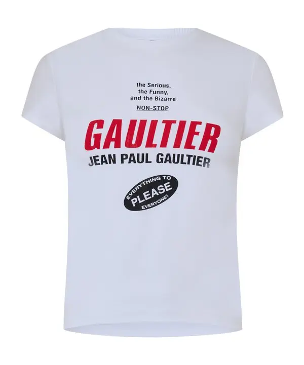 JEAN PAUL GAULTIER Short Sleeve Crewneck T-shirt