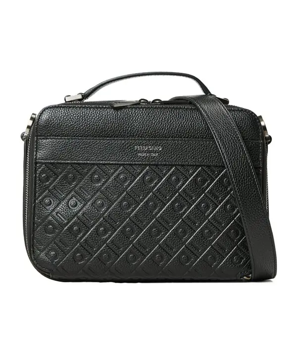 FERRAGAMO Embossed Camera Bag