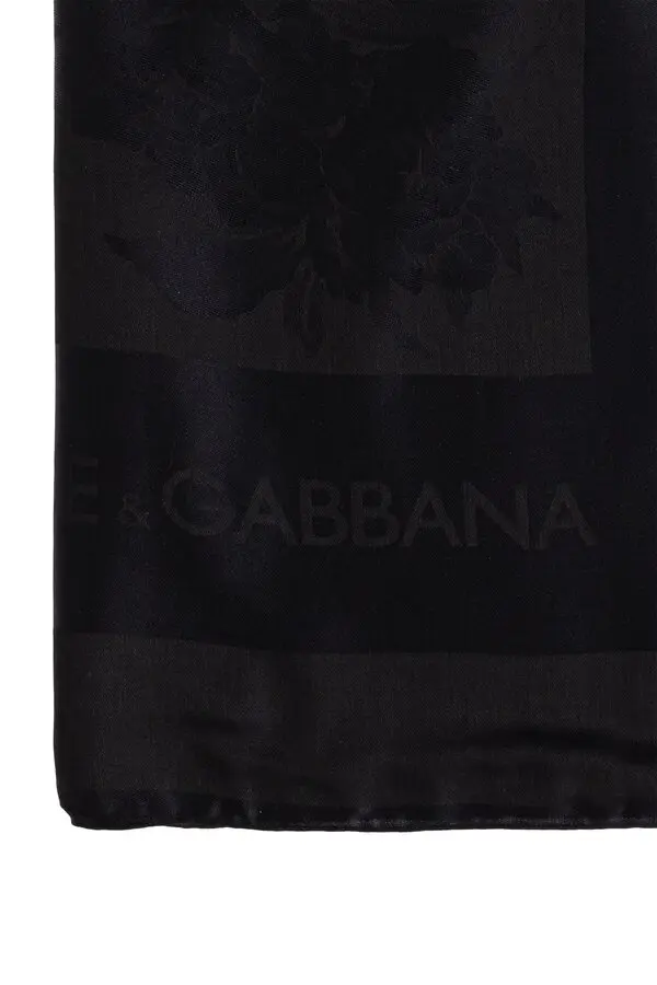 Dolce & Gabbana Floral-print Scarf